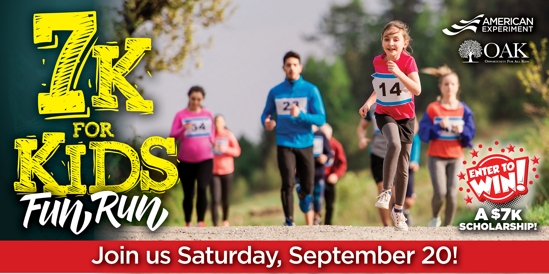 7k for Kids Fun Run